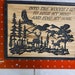 Nature Scene Wood Sign Wall Art Home Decor Hunting Decor for - Etsy