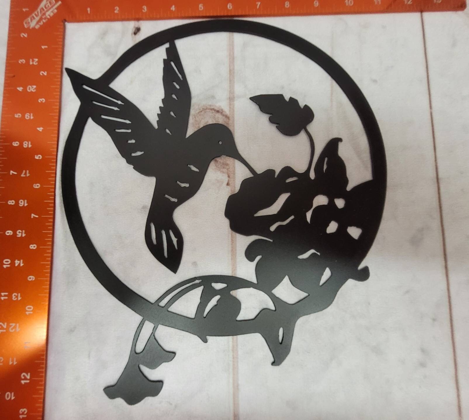 Metal Hummingbird Decor Hummingbird Art Metal Sign | Etsy