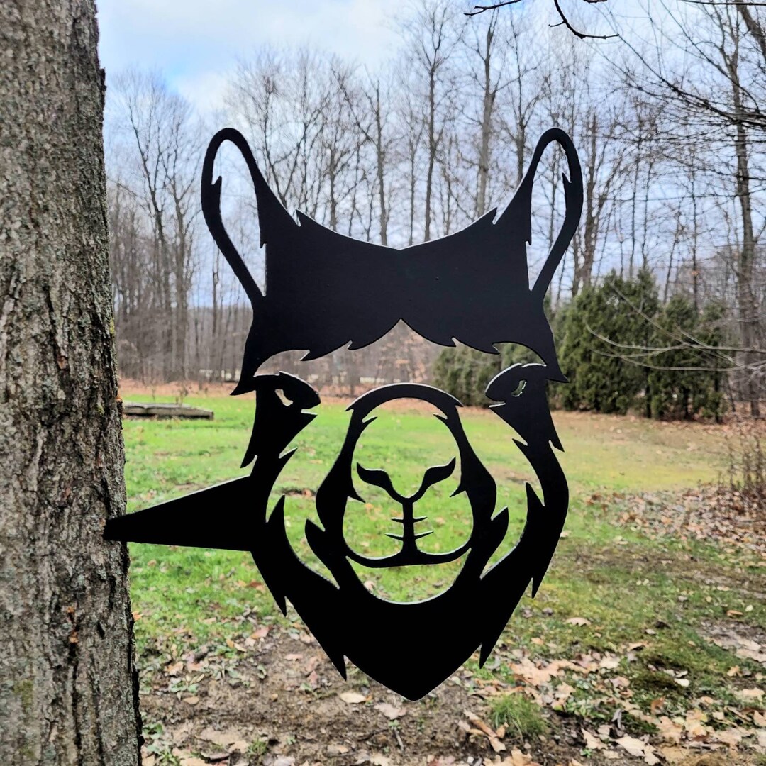 Alpaca Tree Stake: Metal Yard Art Animal Decoration - Etsy