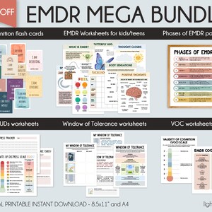 EMDR Bundle for Therapists EMDR Therapy Counseling Trauma - Etsy