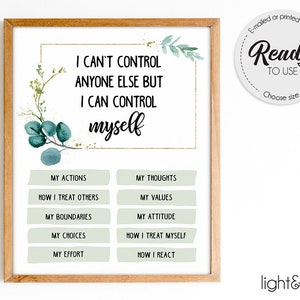 Counseling Office Bundle Set of 6, Mental Health Poster, Therapy Office ...