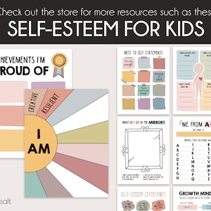 Positive Affirmations for Kids Poster, I Am Poster, Notes to Self ...