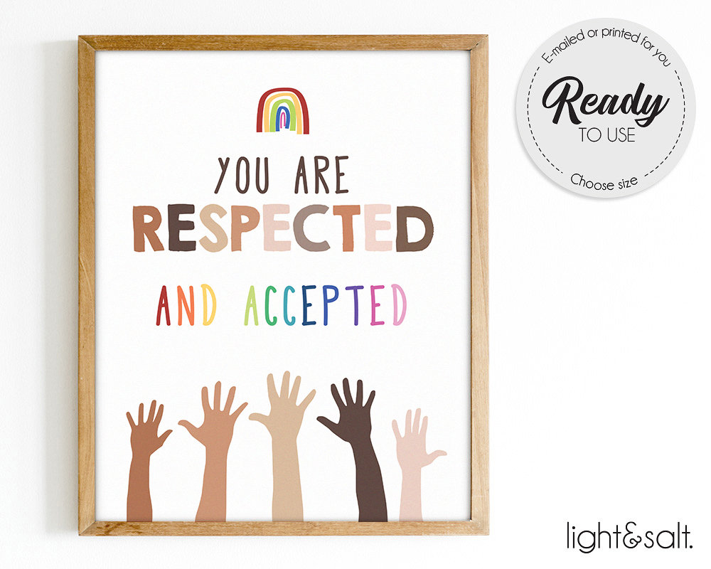 Diversity Poster Classroom Inclusive Classroom Decor - Etsy