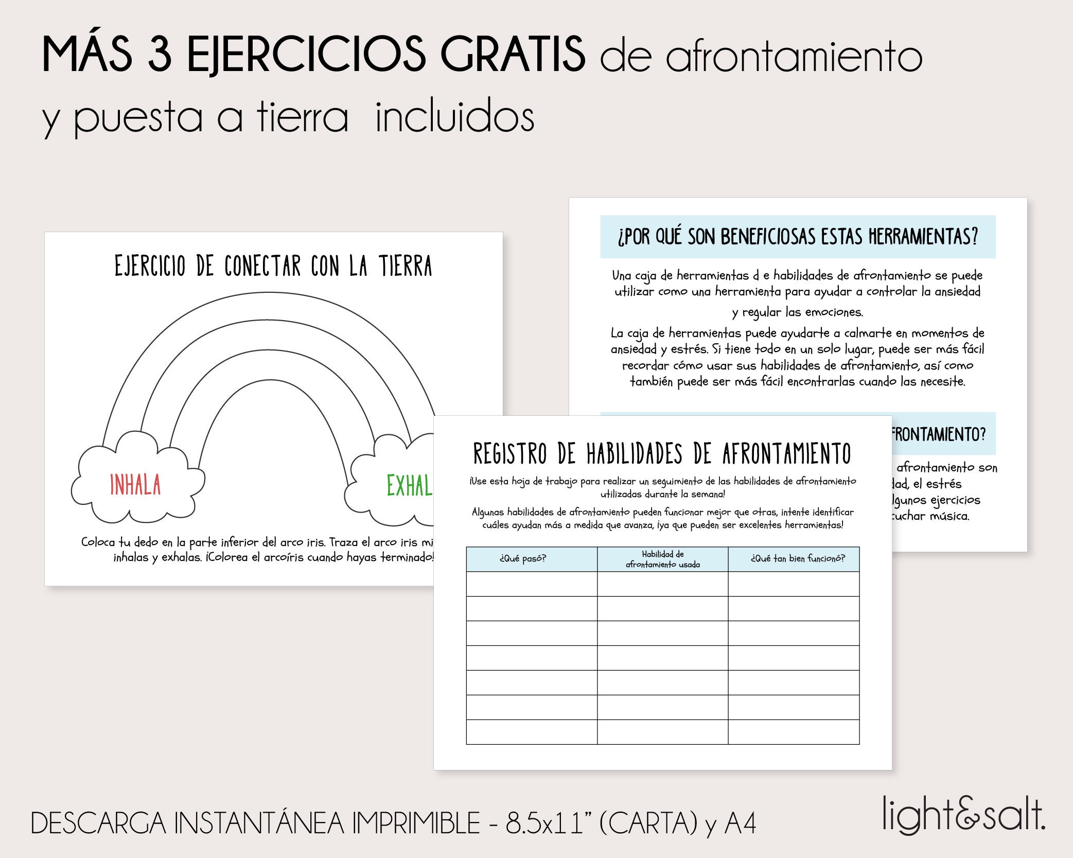 Spanish Emotional Regulation Coping Skills Tool Box, Self Regulation ...