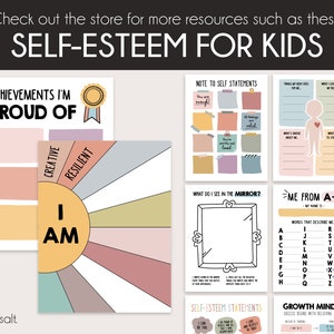 The Self Esteem Bucket, Confidence Activity for Kids, Teen Mental ...