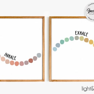 School Counselor Office Decor Set of 12, Mental Health Poster, Therapy ...