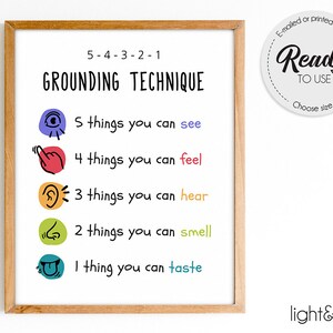 Calm Corner Bundle Set of 6 Posters, Zones of Regulation, Feelings ...
