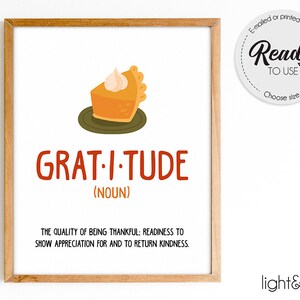 Thanksgiving Decor, Gallery Wall Set of 8 Prints, Mental Health Fall ...