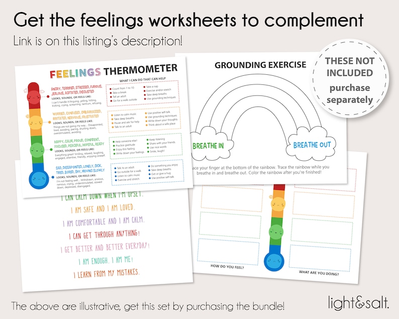 Termómetro De Sentimientos, Emociones, Feelings Thermometer, Calm Down ...