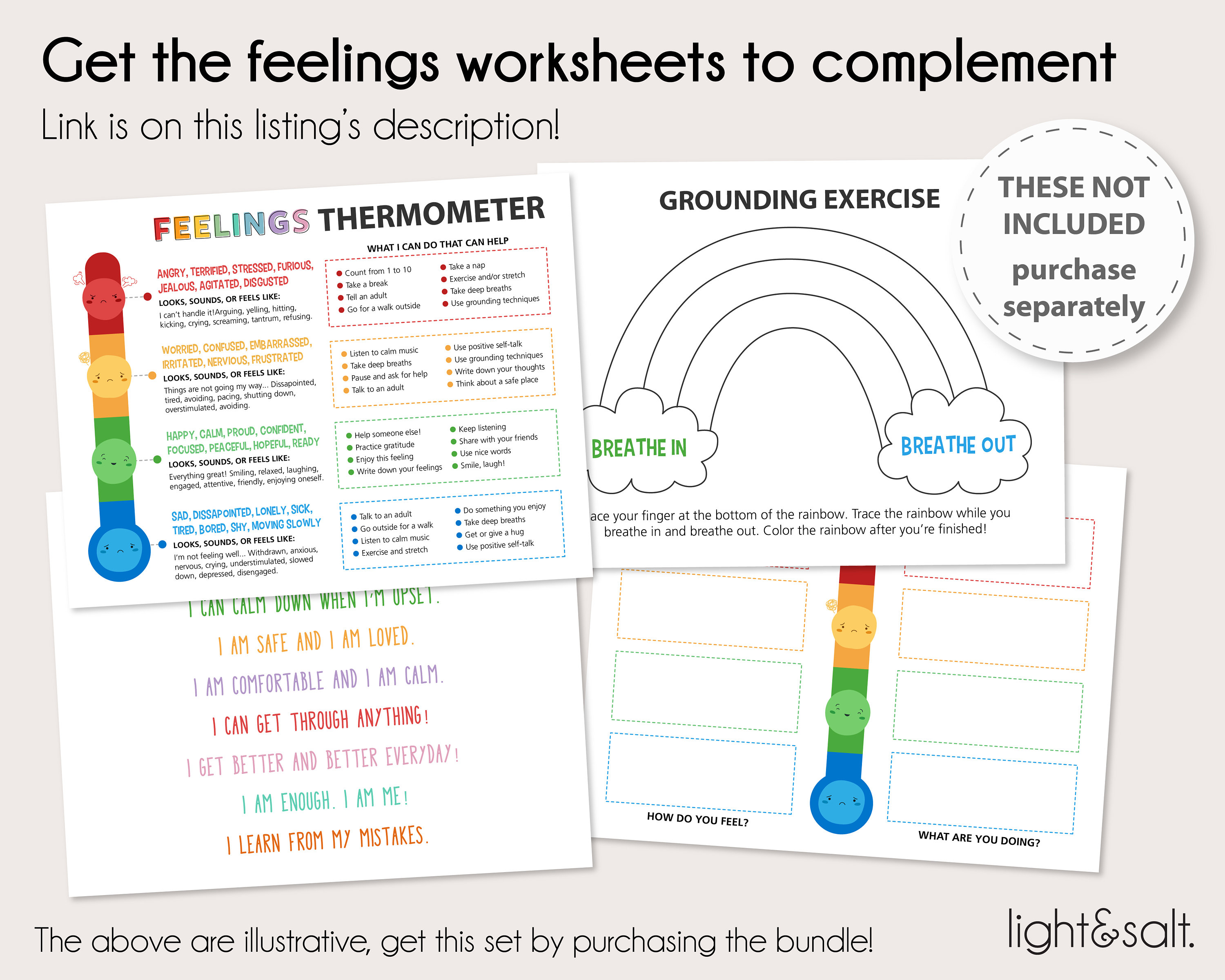 Termómetro De Sentimientos Emociones Feelings Thermometer - Etsy