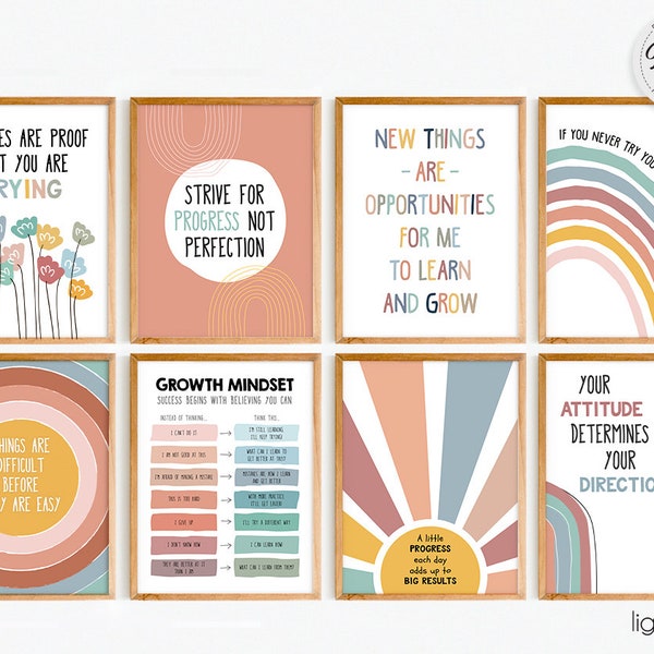 Growth Mindset Poster - Etsy