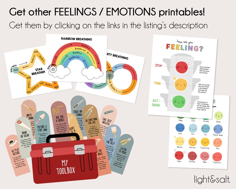 Anger Management Book Coping Skills Anger Thermometer DBT - Etsy