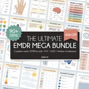 EMDR Bundle for Therapists, EMDR Therapy, Counseling, Trauma Therapy ...