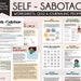 Daily Check-in Poster, Self-care, Daily Checklist, Challenging Negative ...