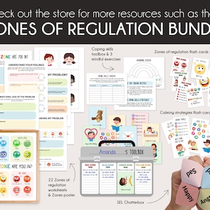 Emotions Flash Cards, Zones of Regulation Cards, Social Emotional ...