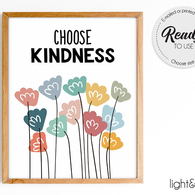 Kindness Poster - Etsy