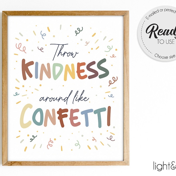 Positive Classroom Posters - Etsy