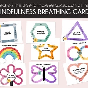 Rainbow Breathing Poster, Mindfulness Breathing, Calm Down Corner ...