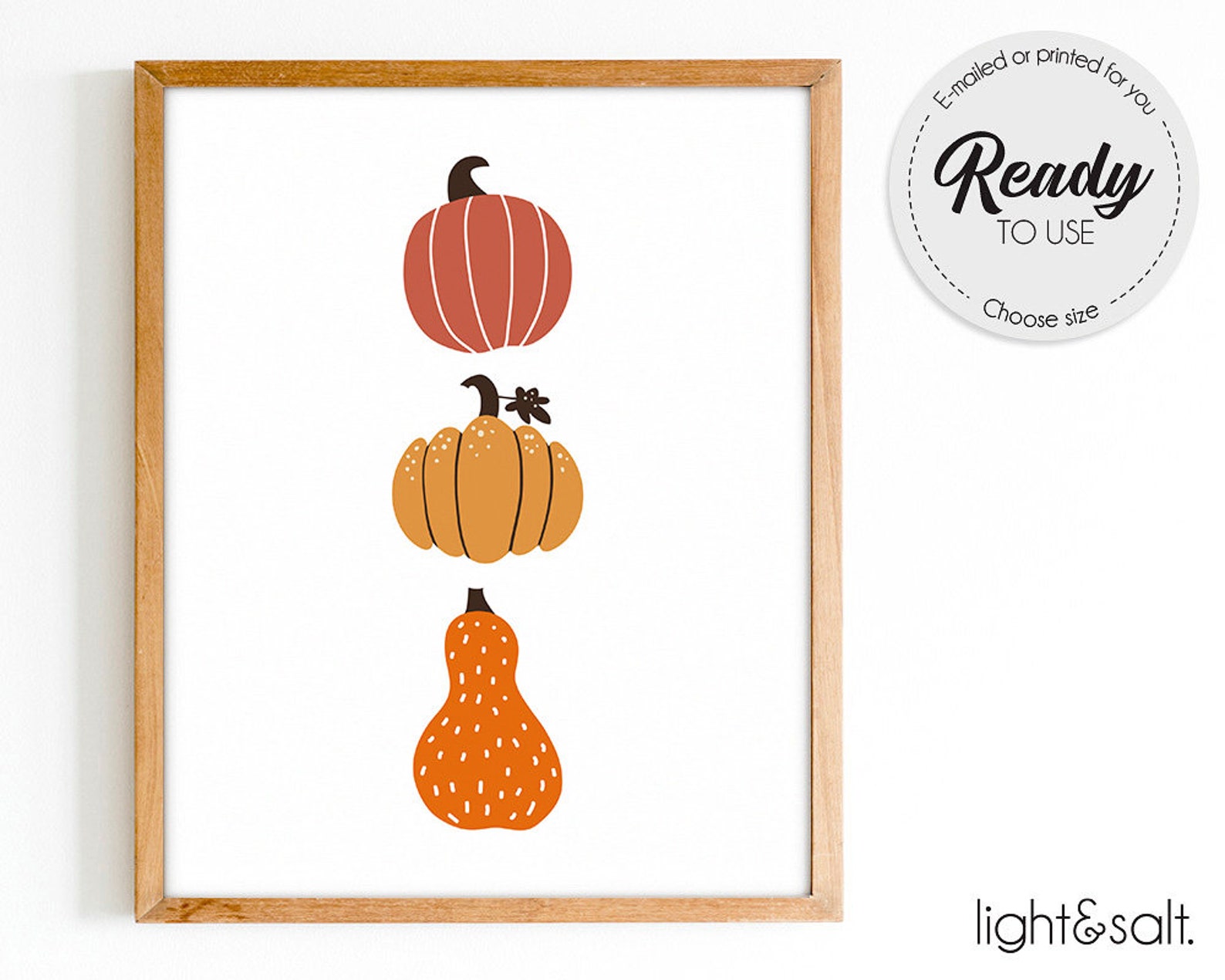 Thanksgiving Decor Gallery Wall Set of 8 Prints Mental - Etsy