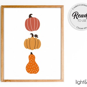 Thanksgiving Decor, Gallery Wall Set of 8 Prints, Mental Health Fall ...