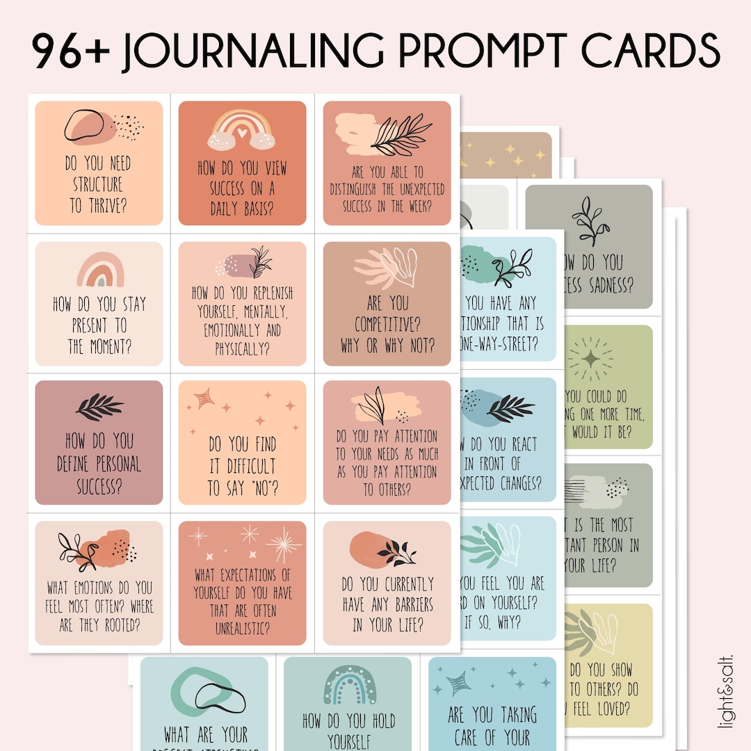 DBT Journal Prompts, Emotional Regulation Reflection Cards, Mental ...