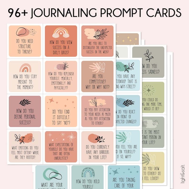 DBT Journal Prompts, Emotional Regulation Reflection Cards, Mental ...