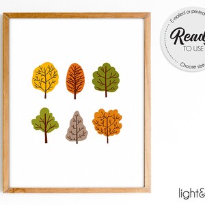 Thanksgiving Decor, Gallery Wall Set of 8 Prints, Mental Health Fall ...