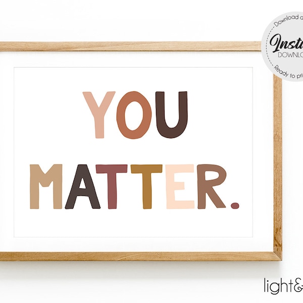 You Matter - Etsy