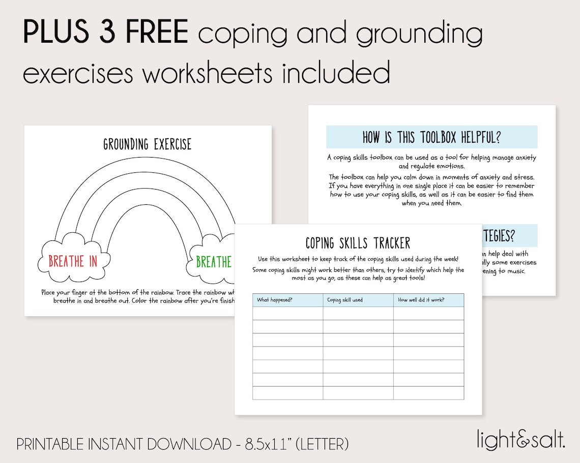 Emotional Regulation Coping Skills Tool Box, Self Regulation, Feelings ...