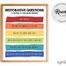 Restorative Justice Questions, Growth Mindset Poster, Therapy Office ...