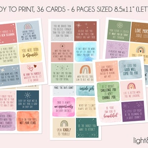 Inspirational Quote Cards Mindfulness Cards Inspirational - Etsy