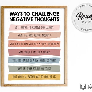 Therapy Bundle Set of 6 Mental Health Poster, Therapy Office Decor ...