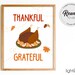 Thanksgiving Decor, Gallery Wall Set of 8 Prints, Mental Health Fall ...