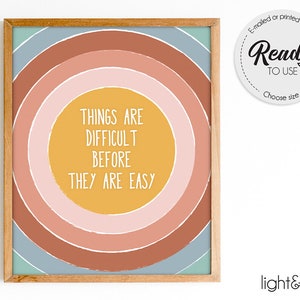 Growth Mindset Posters Set of 8, Mental Health Posters, School ...