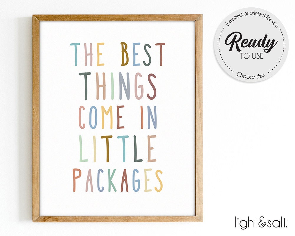 Best Things Come in Small Packages Note to Self Self Care | Etsy