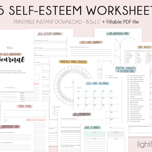 Counseling Worksheets Bundle, School Counselor, Therapy Worksheets ...