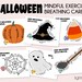 Halloween Mindful Breathing Exercises Activities for Kids, Breathing ...