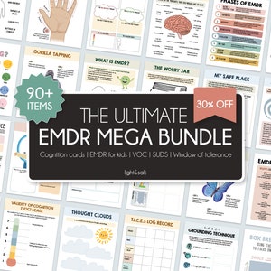 EMDR Bundle for Therapists EMDR Therapy Counseling Trauma - Etsy