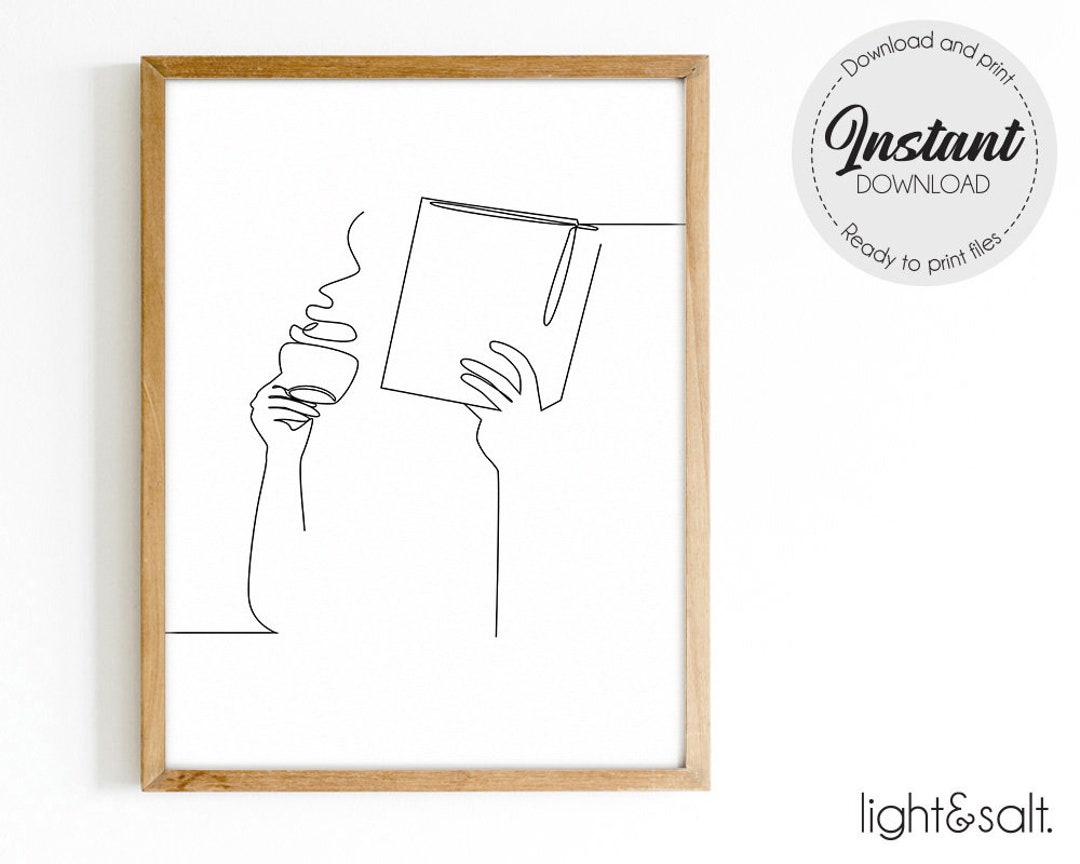 Coffee Lovers Artwork, Book Coffee Lovers Artwork Female Morning ...