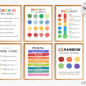 Calming Corner Kit Bundle, Kids Anxiety Toolbox, Social Emotional ...