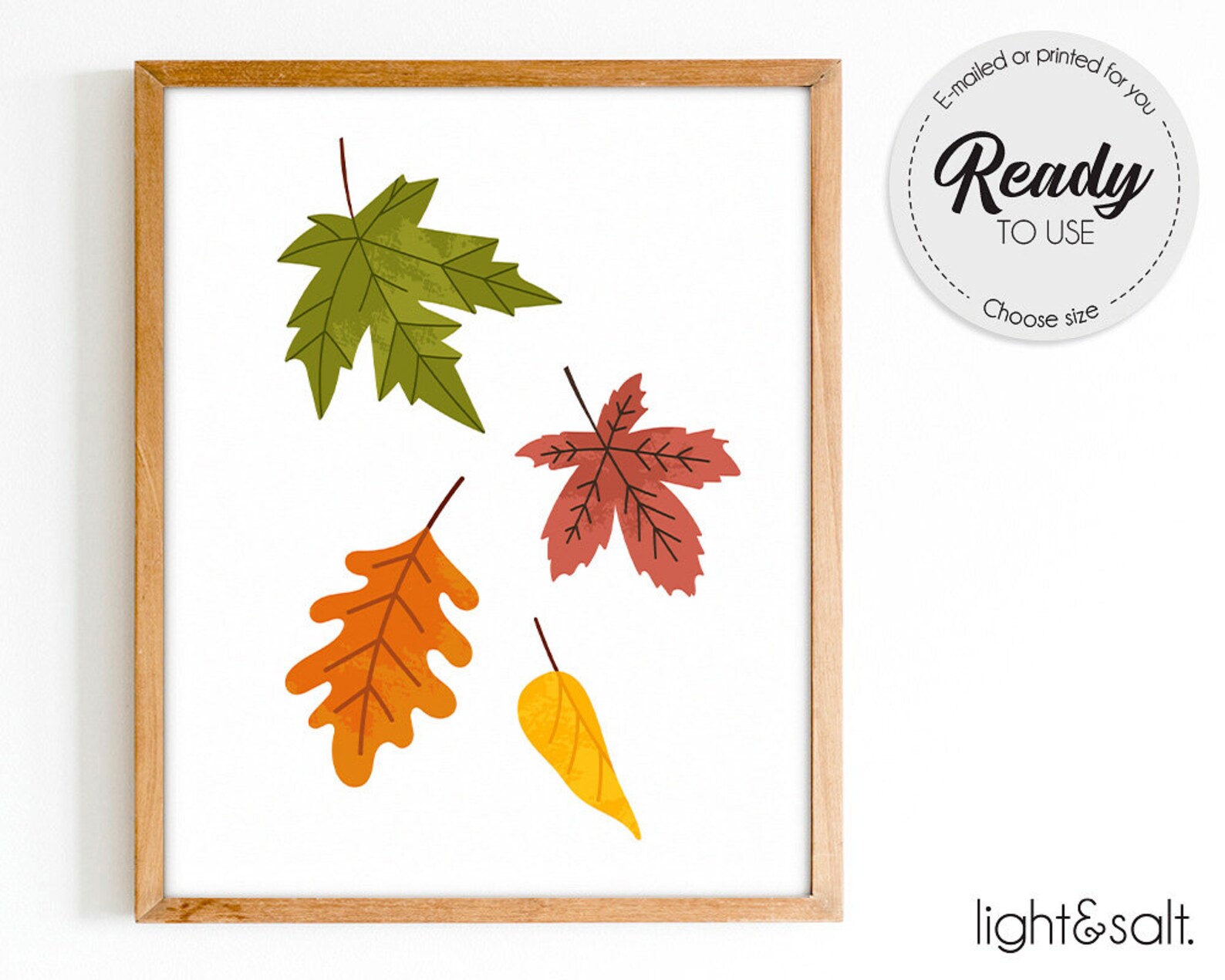 Thanksgiving Decor Gallery Wall Set of 8 Prints Mental - Etsy