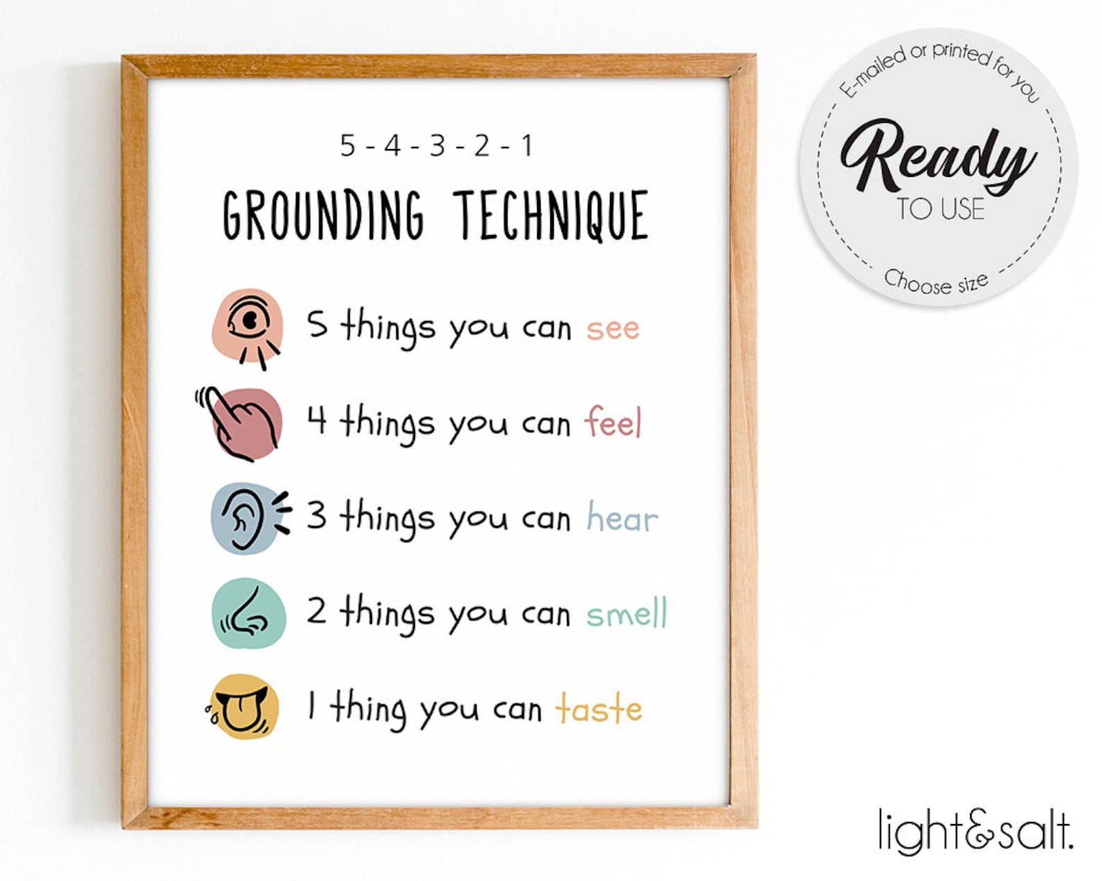 School Counselor Office Decor Set of 12, Mental Health Poster, Therapy ...