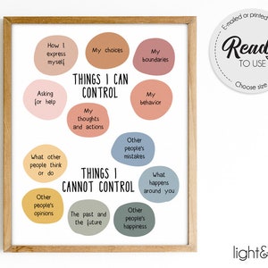 School Counselor Office Decor Set of 12, Mental Health Poster, Therapy ...