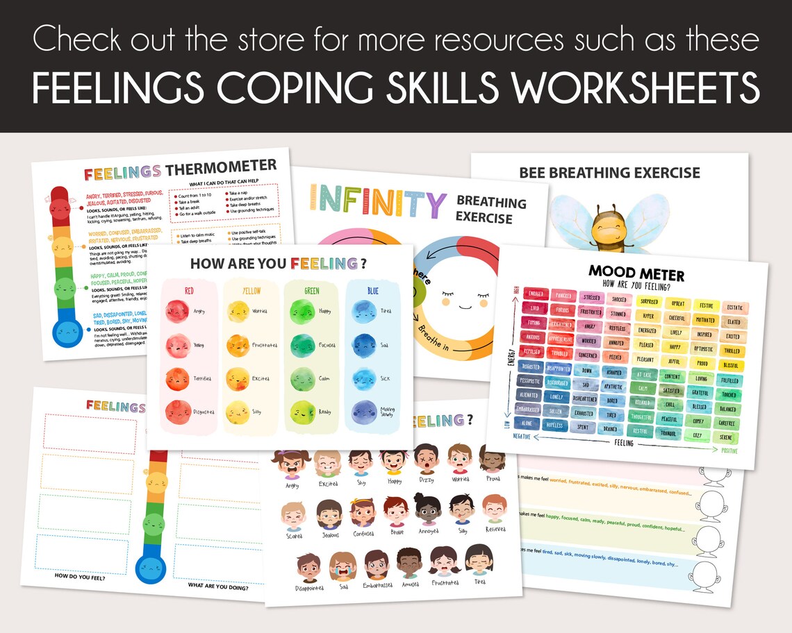 Coping Skills Tool Box Self Regulation Feelings Poster - Etsy