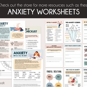 Challenging Negative Thoughts Poster, Cognitive Behavioral Therapy, CBT ...
