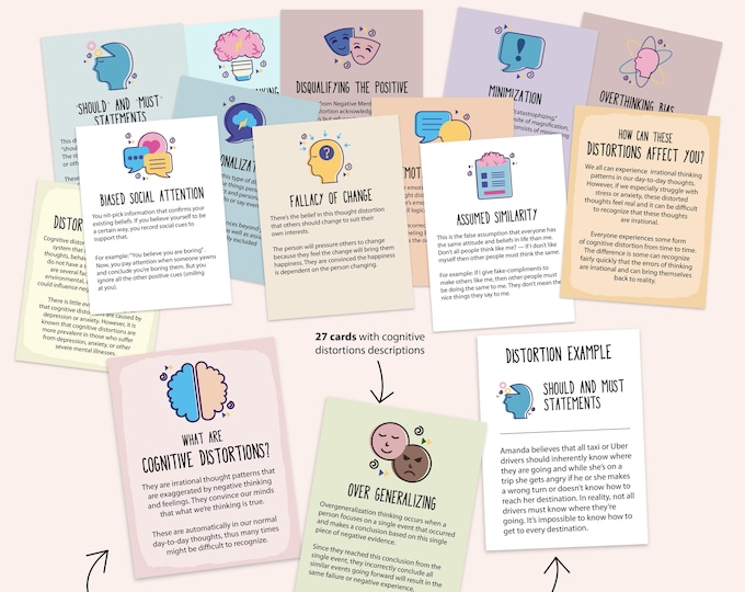 Therapy Questions Cards for Teens, Conversation Starters, Mental Health ...