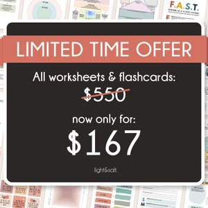 Whole Shop Therapy Worksheets Bundle, 70% Off, Anxiety, Depression ...