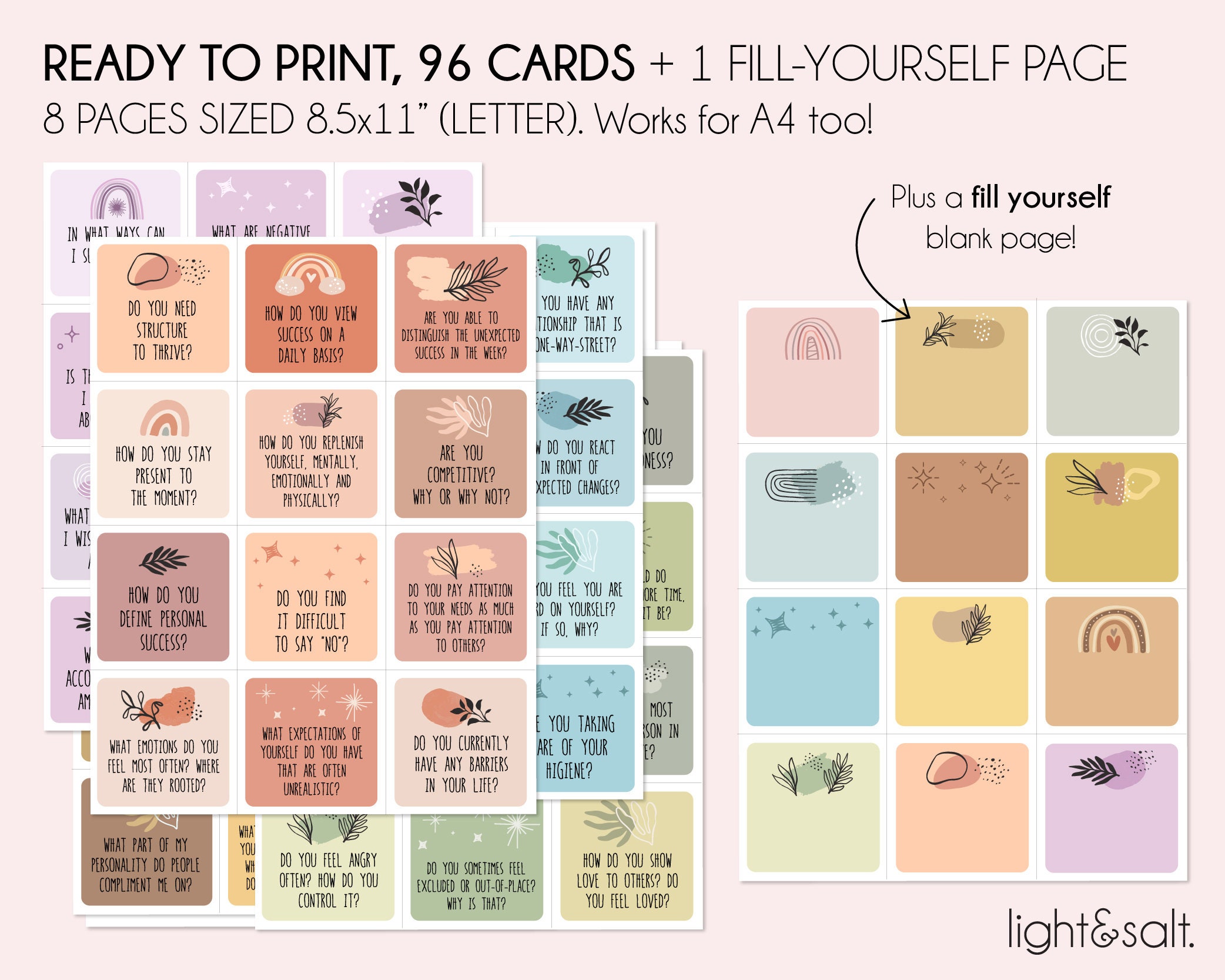 DBT Journal Prompts Emotional Regulation Reflection Cards - Etsy