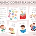 Kids Calm Down Coping Skills Cards, Grounding Technique, School ...