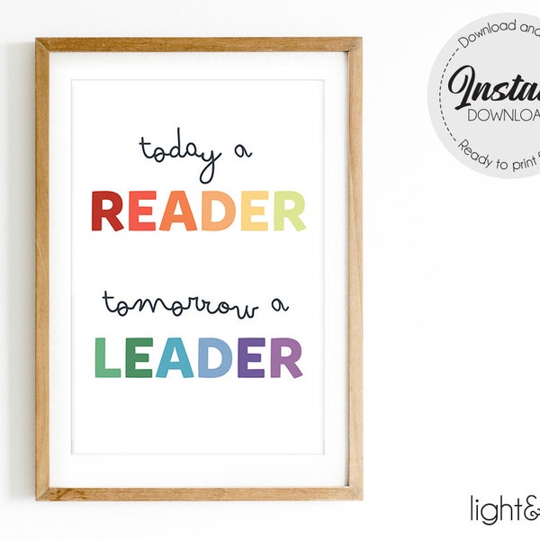 Tomorrow a Leader - Etsy